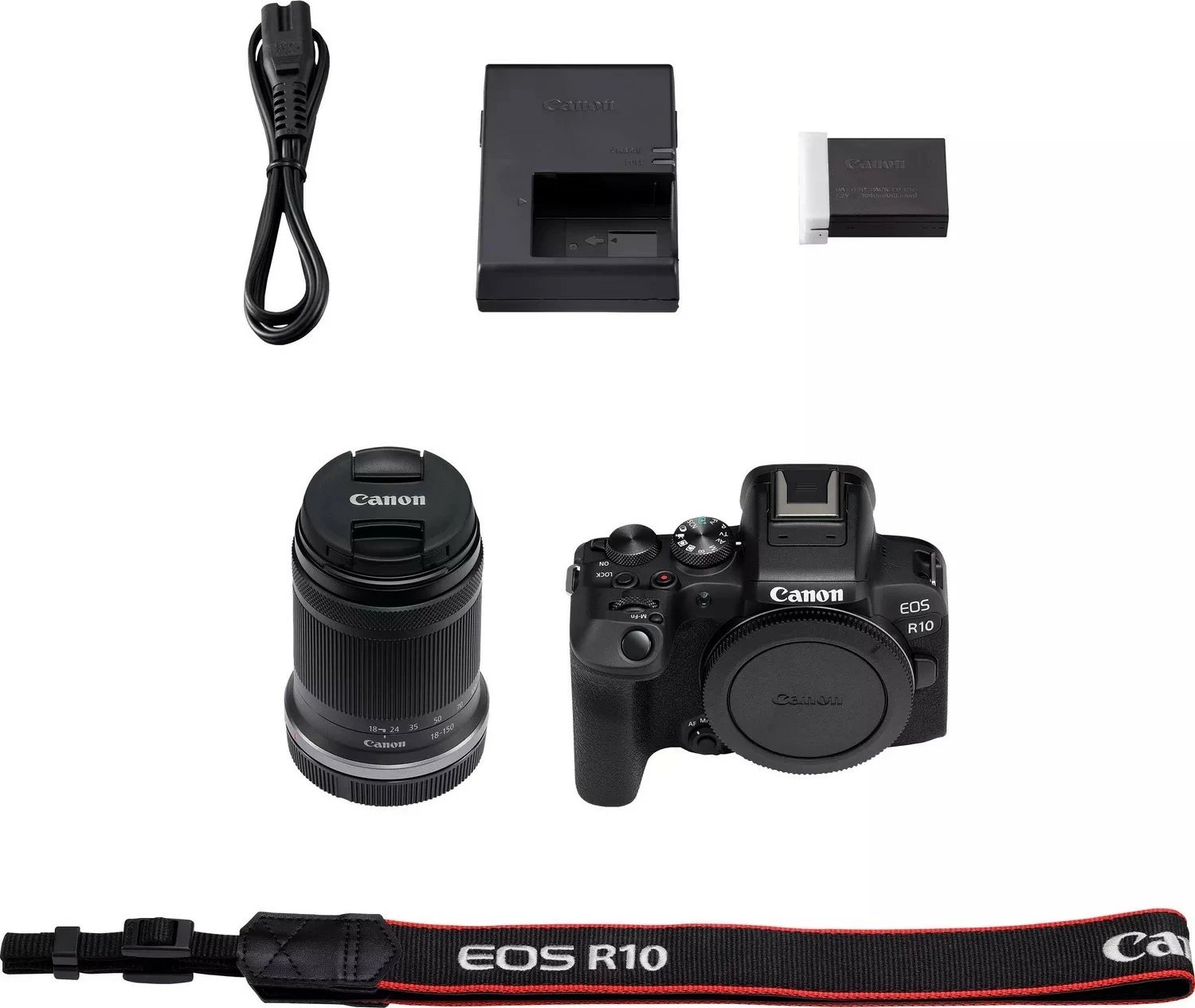 Kamerë Canon EOS R10 + RF-S 18-150mm, e zezë | YLL-200009215