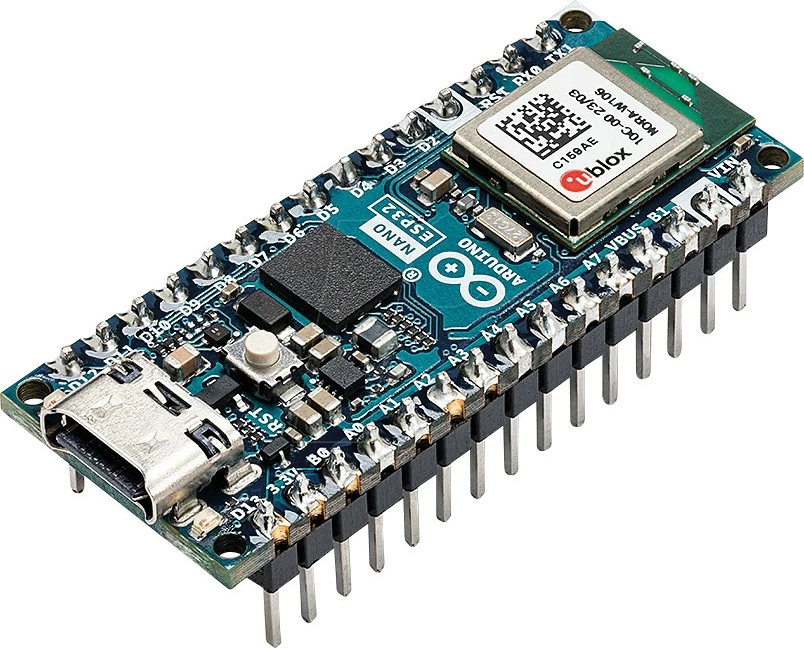 Pllakë mikrokontrollues Arduino Nano ESP32 me headera | YLL-200008735